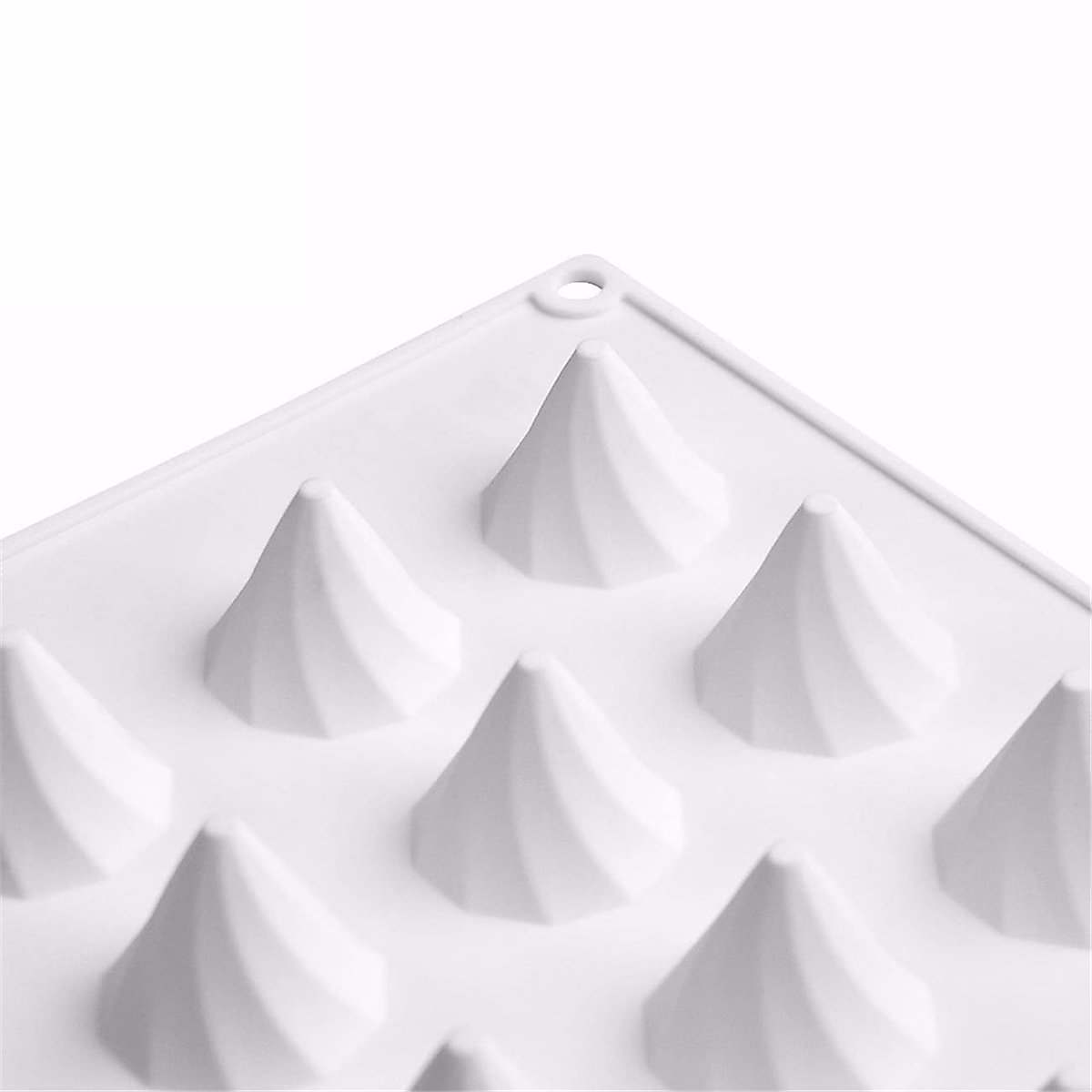 1PCS Mini Cone Small Peak Mousse Cake Mold Candle Mold Soap Mold Silicone Chocolate Mold French Dessert Pastry Baking Bakeware Ice