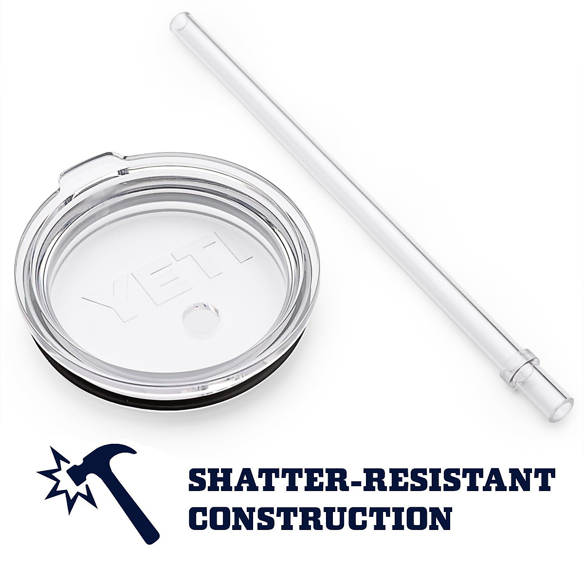 YETI Rambler 20 oz Replacement Lid with Straw