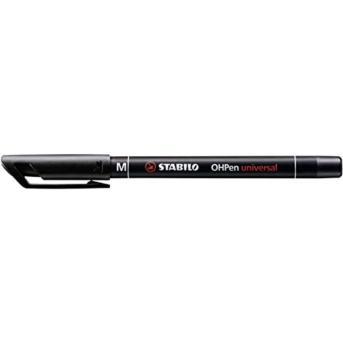 STABILO OHpen Universal Pen, Permanent, 1mm, Black (Model: 843/46)