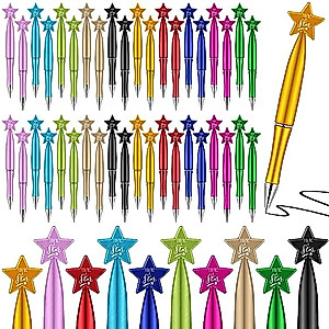 Seajan 50 Pcs You're a Star Sign Ballpoint Pen Back to School Gifts for Student from Teachers Star Pens Employee Appreciation Gift Party Favors for Birthday Party Favor School Office Home Supplies
