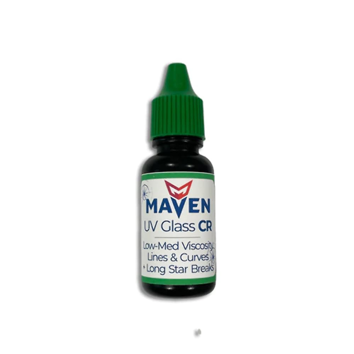 Maven UV Glass CR - Medium-Low Viscosity 40cps UV Curable Resin for Windshield repars - 1 Liter Bottle, UOM is 1ml 30ml (01 oz)