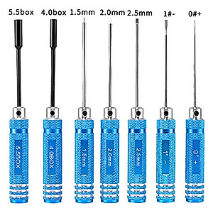 ShareGoo 10 in 1 RC Screwdrivers Pliers kit Hex Hexangular Repair Tool Set for RC Helicopter Quadcopter Airplane Car