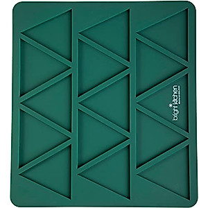 Triangle Chip Silicone Sheet Mold Compatible With Compatible With Samson Compatible With Aroma 6 tray food dehydrators Bright Kitchen Re-Usable Non-Stick Mat