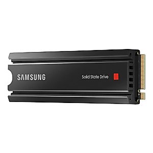 Samsung 980 PRO SSD with Heatsink 1TB PCIe Gen 4 NVMe M.2 Internal Solid State Hard Drive, Heat Control, Max Speed, PS5 Compatible, MZ-V8P1T0CW