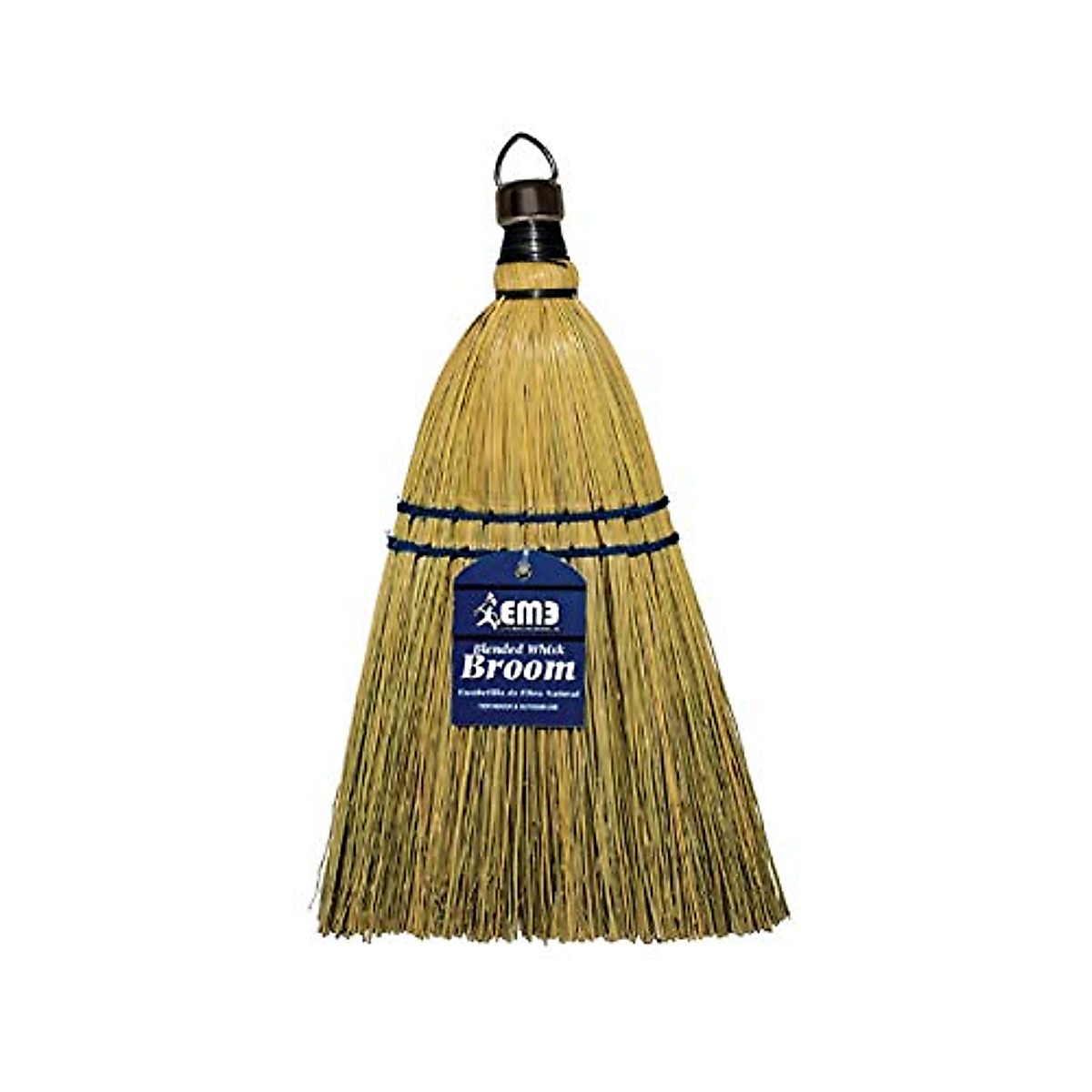 Elite Mops and Booms 8 in. W Soft Broomcorn/Yucca Broom