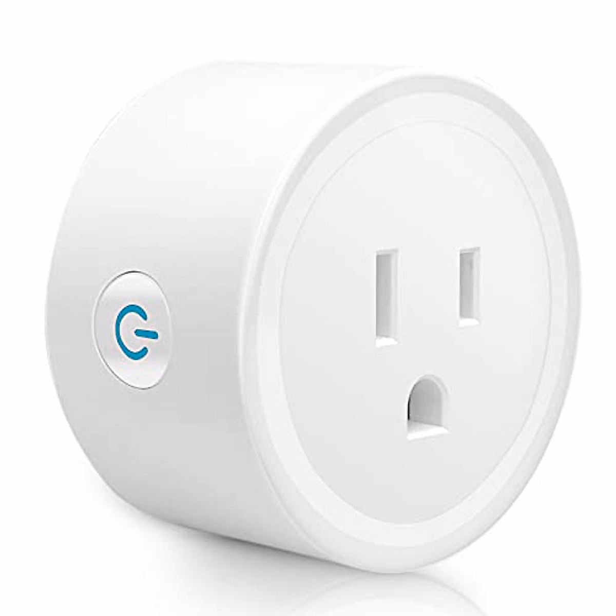 WiFi Smart Plug, Bibikoo Local Voice Control, Remote Tuya Smart App, Voice Control Start Pairing, Smart Outlet Socket Works with Alexa and Google Home, Timer, Group Control, 2.4G WiFi, FCC/UL (1)