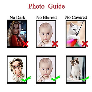 Custom Socks with Two Photo, Fun Fathers Gifts Kids Face On Socks Funny Novelty Socks Personalized Tube Socks Crazy Joke Gift for Men Dad