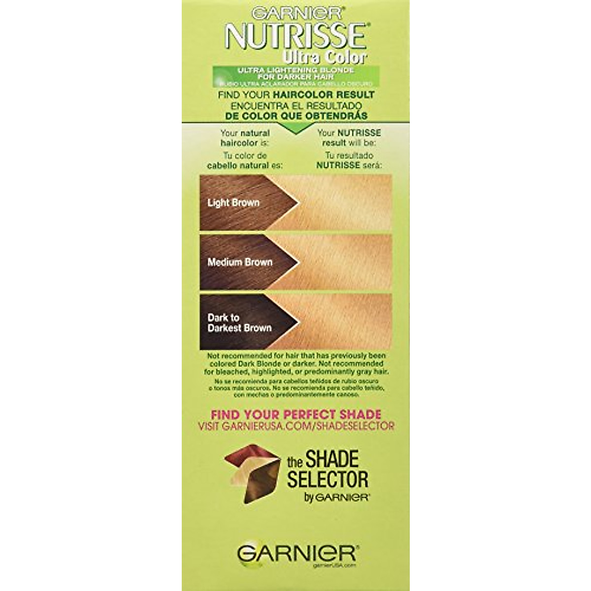 Garnier Nutrisse Ultra Color Nourishing Hair Color Crème, LB3 Ultra Light Beige Blonde, 1-count (Packaging May Vary)