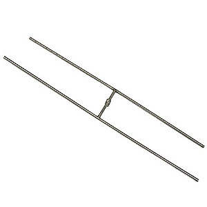 Hearth Products Controls (HPC) Rectangle Stainless Steel Fire Pit H-Burner (HBSB60-LP), 60x10-Inch, Propane Gas