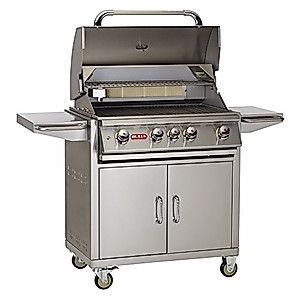 Bull Outdoor Products BBQ 44000 Angus 75,000 BTU Grill with Cart, Liquid Propane