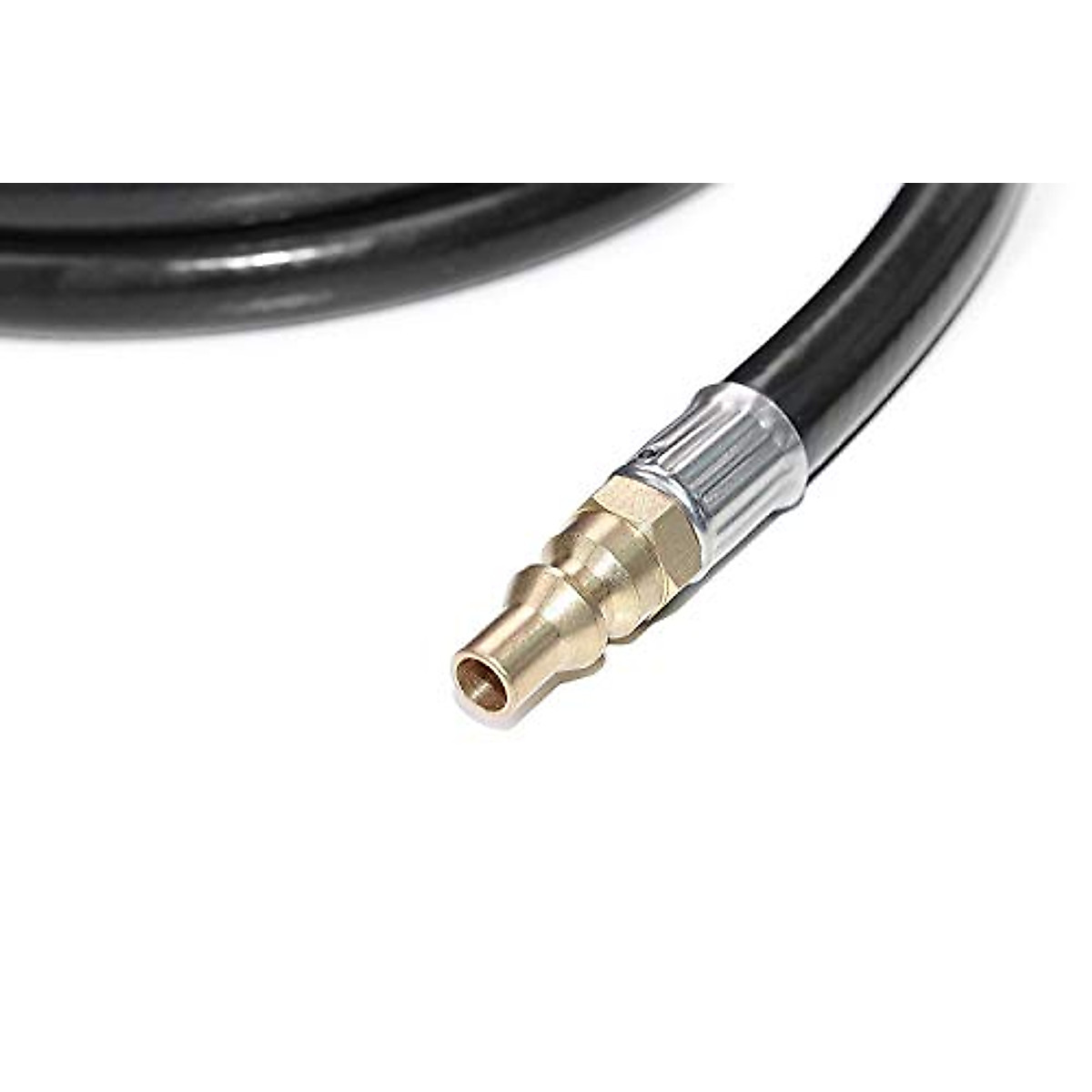 DOZYANT 12 FT RV Propane Quick Connect Hose for RV to Grill, BBQ Quick Release LP Gas Line for Camp Chef Stove, Pit Boss Burner - 3/8 Female Flare Fitting x 1/4 Full Flow Male Plug