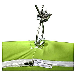 BannerBuzz Sky Tube Hanging Banners, 230 GSM Polyester Fabric, Anodized Coated Aluminium with Bungee Poles, Curved Poles, and Inbuilt Pushlock Pins (Print with Hardware,8' X 2')