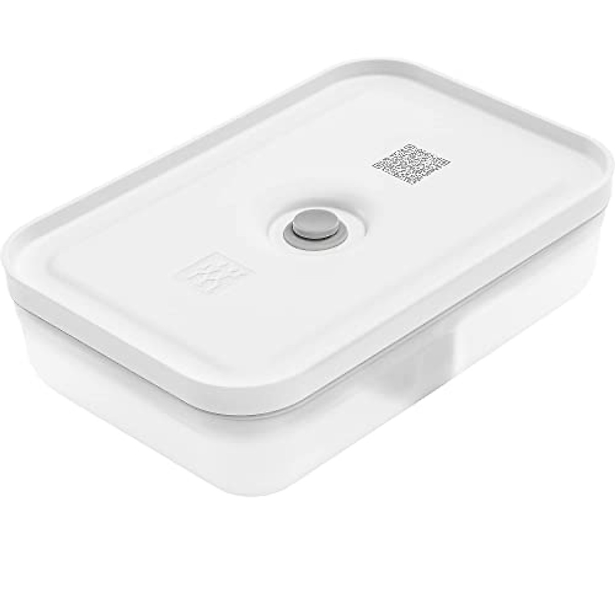 ZWILLING Fresh & Save Flat Lunch Box Large, Airtight Food Storage Container, Meal Prep Container, BPA-Free, Semi-transparent