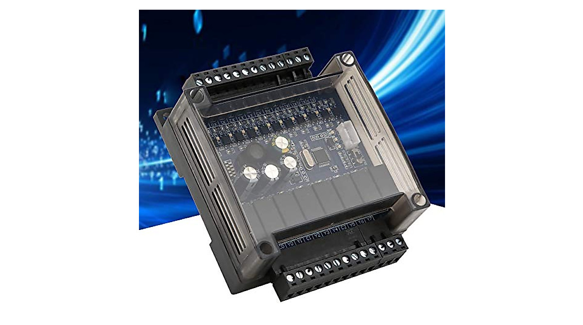 PLC Industrial Control Board, 32-bit CPU FX2N-20MR Programmable Control ...