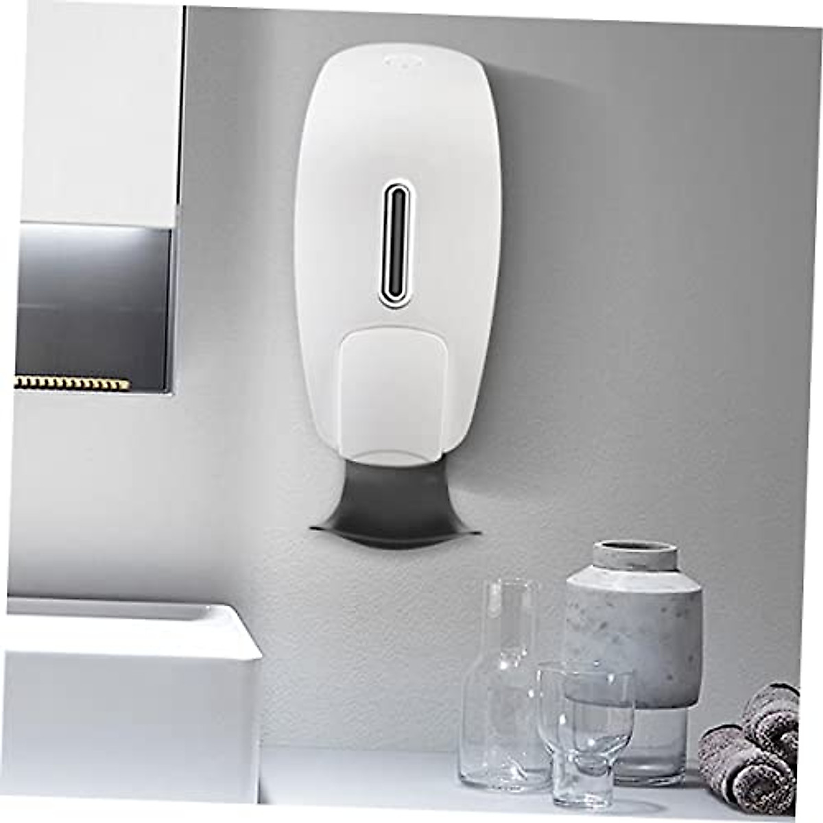 Alipis 2pcs Soap Dispenser Tray Laundry Fabric Hand Soap Dispenser Drip Tray Foam Dispenser Catch Tray Hand Dispenser Bracket Trays Clothes Serving Filter Abs Dripping Water