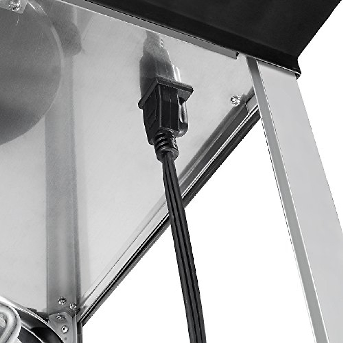 Hot and Fresh Countertop Popcorn Machine – 3 Gallon Popper – 8oz Kettle, Old Maids Drawer, Warming Tray, Scoop by Superior Popcorn Company (Black)