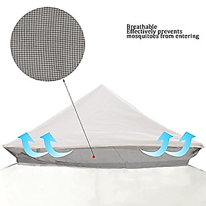 Durcover Gazebo Replacement Top 10x10 ft, Gazebo Canopy Replacement Cover for 2 Tier Outdoor Patio Garden Tent Frames, Waterproof UV-Resistant, Canopy Cover with Air Vent Only, Beige