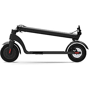 Jetson Knight Adult Electric Scooter, LCD Display, Removeable Rechargeable Battery, Thumb Throttle, Easy-Folding Mechanism, Up To 20 MPH, Range of up to 16 Miles, Ages 12+, Black, JKNGH1-BLK