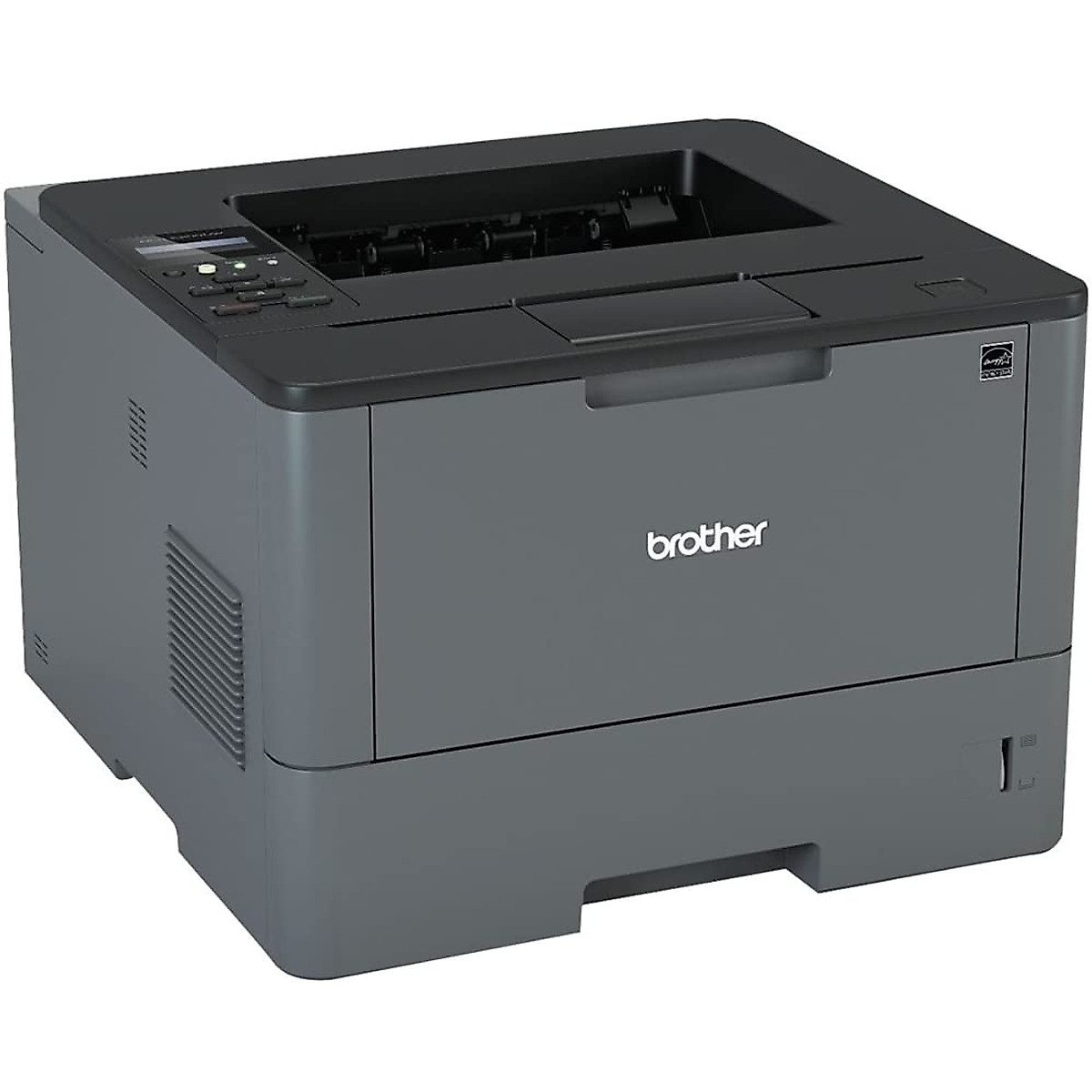 Brother HL-L6200DW Wireless Monochrome Single-Function Laser Printer for Office, Gray - Print only - 48 ppm, 1200 x 1200 dpi, 8.5 x 14, 256MB Memory, Auto Duplex Printing, 520 Sheet, Ethernet, CBMOUN