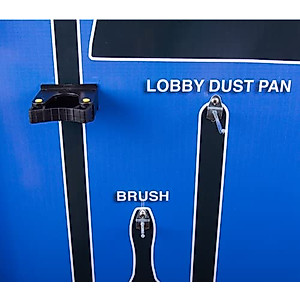 5S Housekeeping Shadow Board Broom Station Green (with Broom Kit)