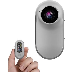 Kolarmo HD 1080P Thumb Motion Sport Camera,Thumb Motion Camera,1080p Mini Action Camera High Clear Sports Recorder Camera Waterproof with Screen Support Photo/Video/Playback Loop