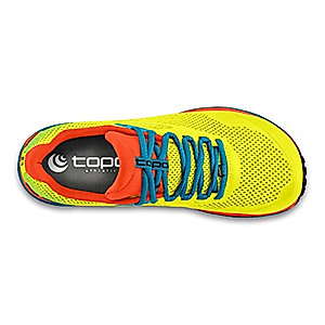 Topo Athletic Men's MT-4 Comfortable Lightweight 3MM Drop Trail Running Shoes, Athletic Shoes for Trail Running, Electric/Orange, Size 8.5