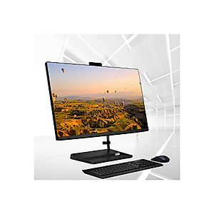 Lenovo 2023 IdeaCentre All-in-One Desktop, 27" FHD Touchscreen Display, 13th Gen Intel Core i5-13420H (Beats i7-12700H), 32GB RAM, 2TB SSD, Wireless KB & Mouse, Win 11 Home, Black