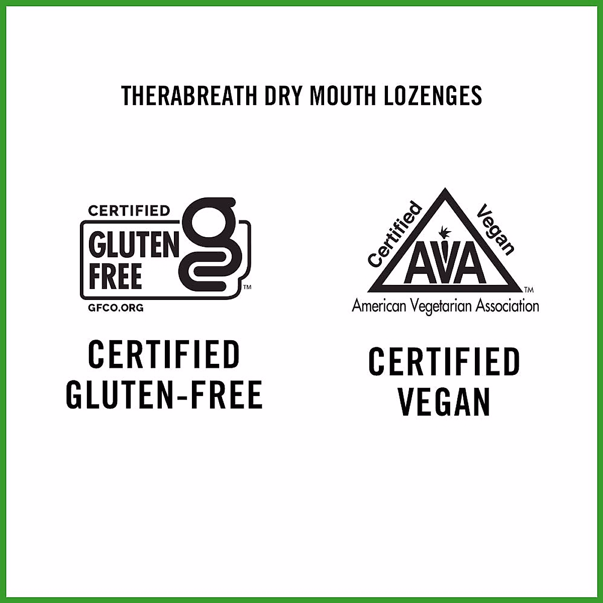 TheraBreath Fresh Breath Oral Rinse, ICY Mint, 16 Ounce Bottle (Pack of 2) and Dry Mouth Lozenges with Zinc, Mandarin Mint, 100 Lozenges (Pack of 2)