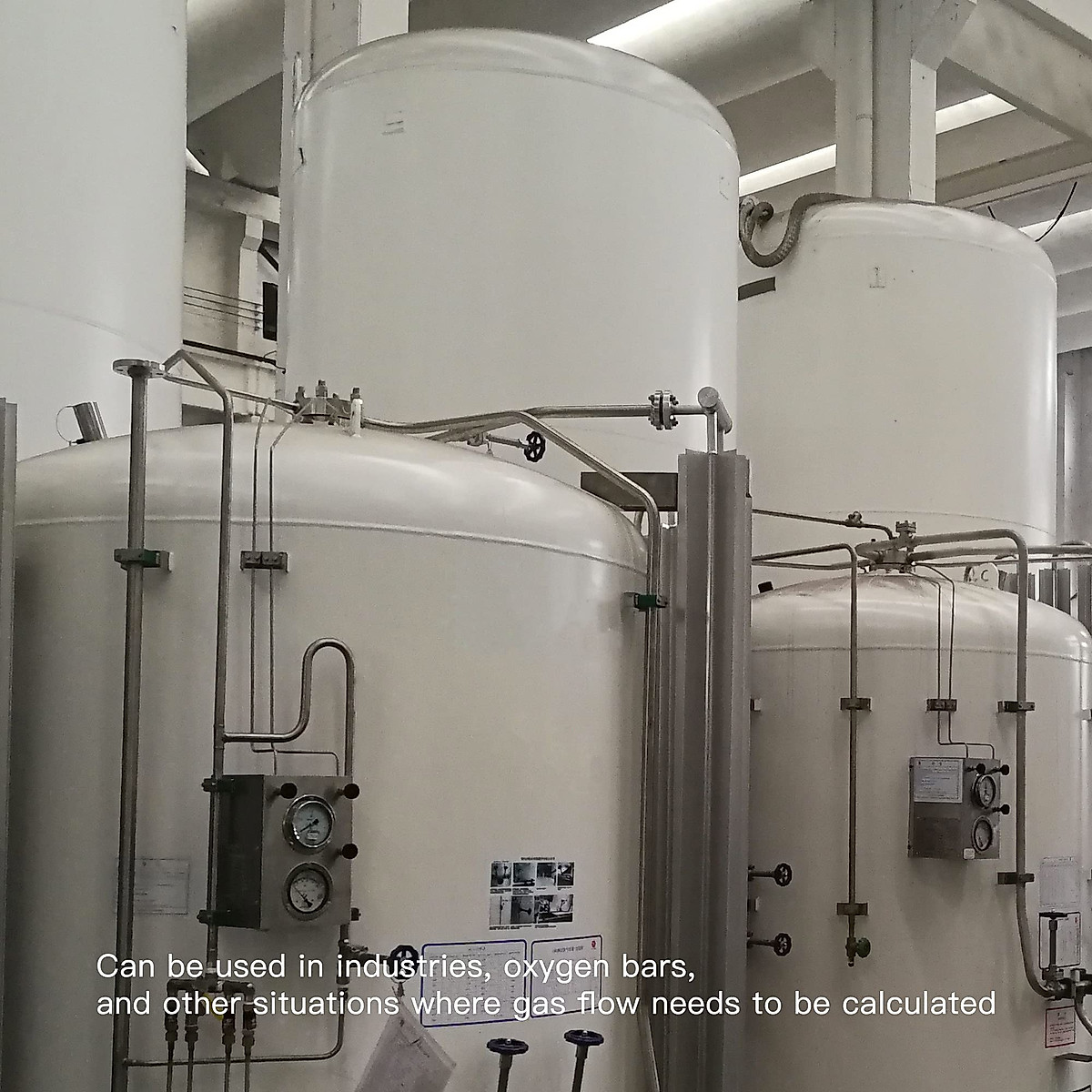 CNBTR 100-1000ml/min Oxygen Air Gas Flowmeter with Control Valve for Oxygen Adjustable Gas Flowmeter with Copper Connector for Oxygen Air Gas Conectrator