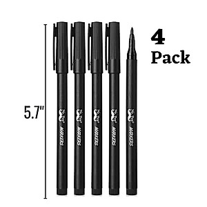Mr. Pen- Garden Markers, Black, 4 Pack, Plant Markers, Garden Markers for Plants Outdoor Waterproof, Plant Markers for Seedlings, Waterproof Permanent Marker, Plant Markers for Outdoor Plants.