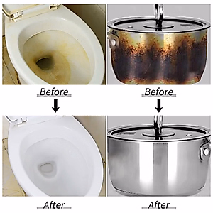 HongWay 10 Pack Pumice Stone for Cleaning, Pumice Stone for Toilet Cleaning Bowl Stick, Heavy Duty Strong Pumice Cleaning Bar for Bathtubs, Kitchen Sink, Grill, Household (5.9 x 1.4 x 0.9 Inches)