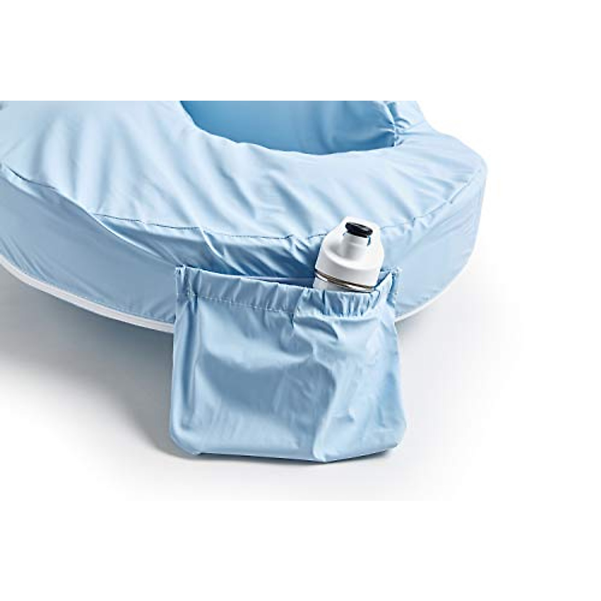 My Brest Friend Nursing Pillow Waterproof Slipcover – Machine Washable Breastfeeding Cushion Cover - Pillow not Included,Vinyl, Blue