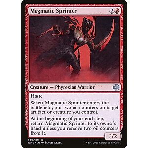 Magic: the Gathering - Magmatic Sprinter (140) - Phyrexia: All Will Be One