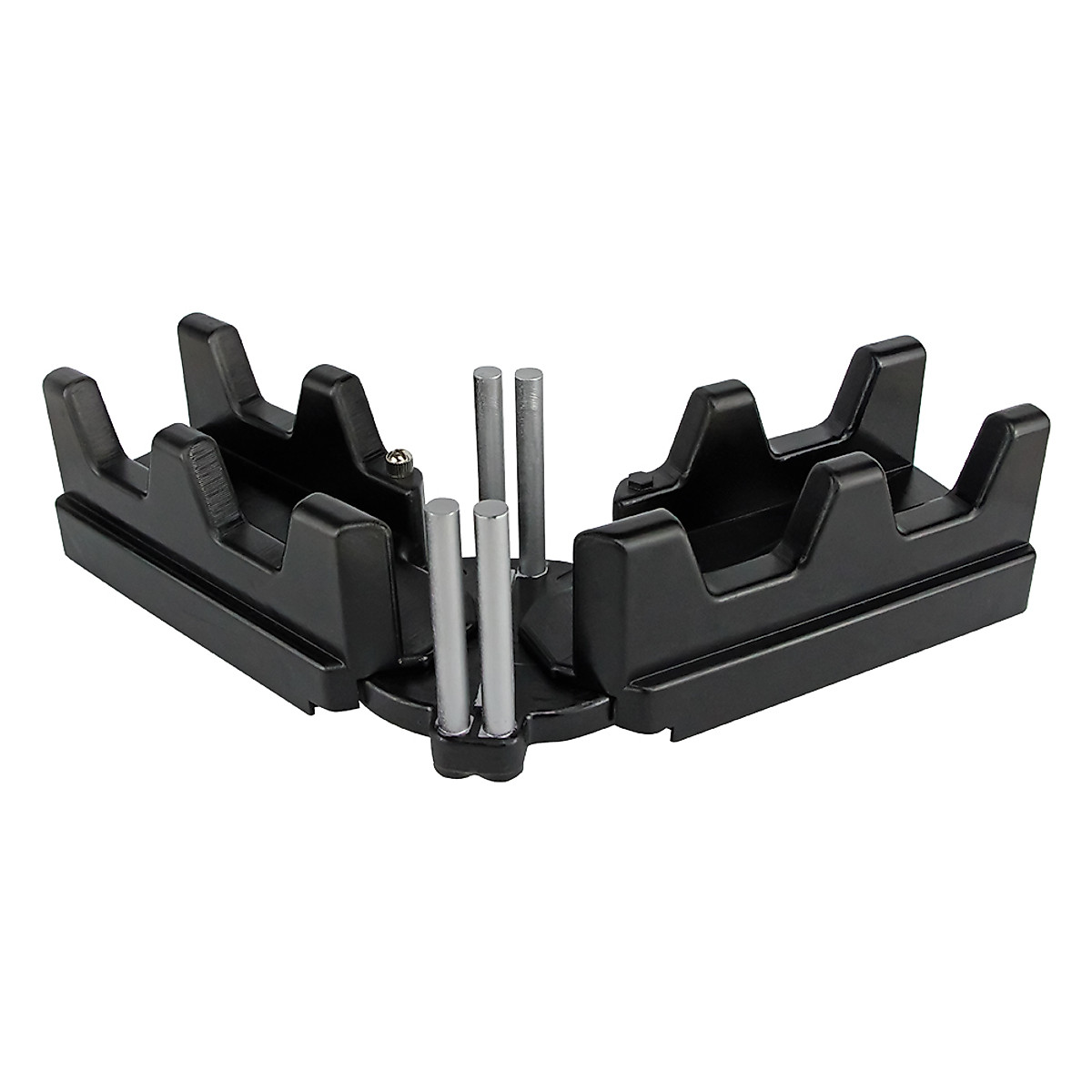 2-in-1 Mitre Measuring Cutting Tool, Miter Saw Protractor Tool, Precise Mitre Angles Cutting Tool, Measuring Template Instrument Home Supplies (Black)