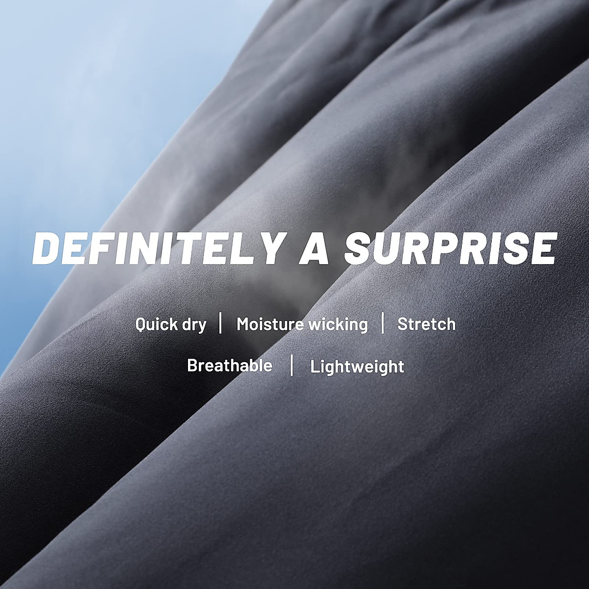 MIER Men's Quick Dry Running Shorts with Zipper Pocket, Elastic Waist Athletic Workout Exercise Fitness Shorts, 7 Inch, Dark Grey, X-Large