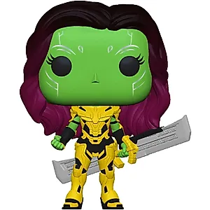 POP Marvel: What If? - Gamora with Blade of Thanos Funko Pop! Vinyl Figure (Bundled with Compatible Pop Box Protector Case), 3.75 inches