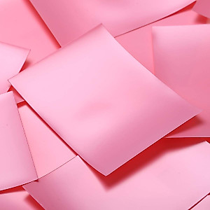 DeELF 500 ct TCG Standard Card Sleeves Bulk Deck Protector Standard Card Sleeves Cord for Collectible Gaming Cards (Pink Matte)