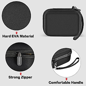 USB Flash Drive Case, Thumb Drive, Memory Card SD SDXC SDHC Card Holder Organizer, Electronic Accessories Storage Bag for SanDisk/SamData/Samsung/TOPESEL/PNY/Memory Stick/YubiKey (Box Only)