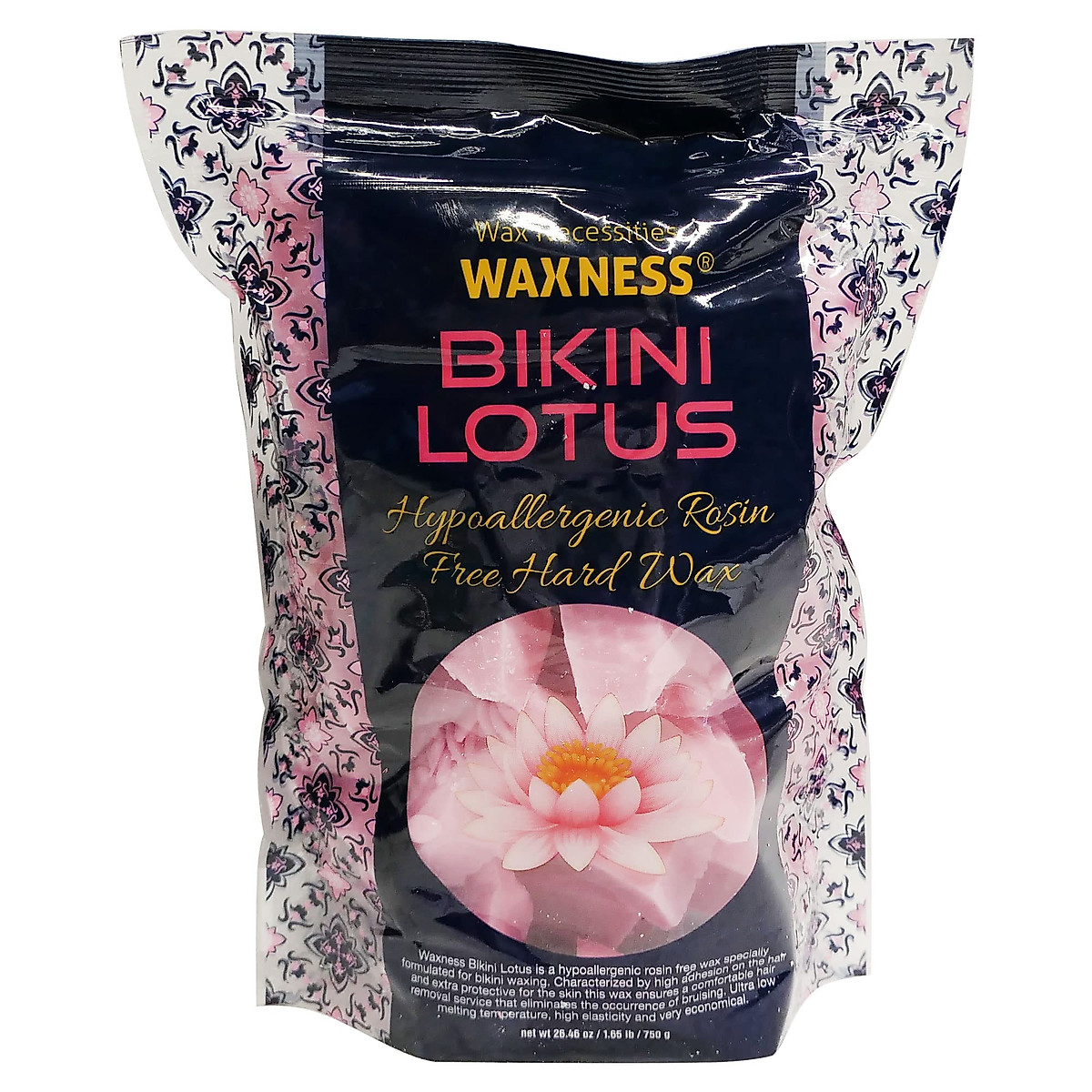 Waxness Premium Rosin Free Bikini Lotus Hard Wax Beads 1.65 lb / 750g