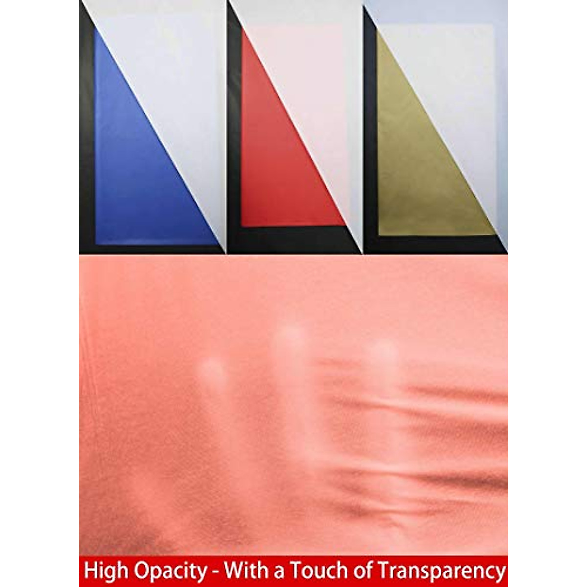 Coral Plastic Tablecloths 3 Pack Disposable Table Covers 54 x 108 Inches Shower Party Tablecovers PEVA Vinyl Table Cloths for Rectangle Tables up to 8 ft and Picnic BBQ Birthday Wedding Banquet