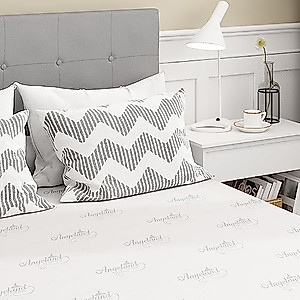 Furinno Angeland Luxury III Gel Infused Memory Foam Mattress/CertiPUR-US Certified/Pressure Relieving/Hypoallergenic, 10-Inch, Twin, White