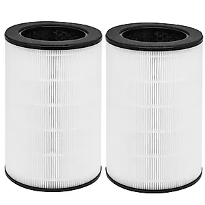 Ulrempart Replacement HEPA Filter Compatible with Homedics Air Purifier Models# AP-T40FL, AP-T45, AP-T45WT, AP-T40, AP-T40WT, AP-T40WTAR, 1461901 (Costco Model), 2-Pack