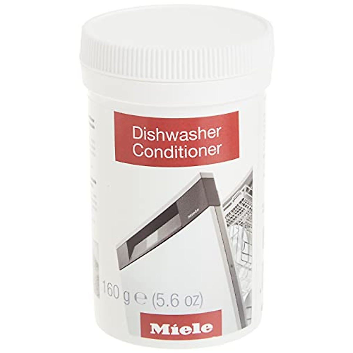 Miele DishClean Dishwasher Cleaner, Care Product for the Optimal Functioning of Dishwashers, Removing Odors and Limescale Deposits, 5.6 oz, white