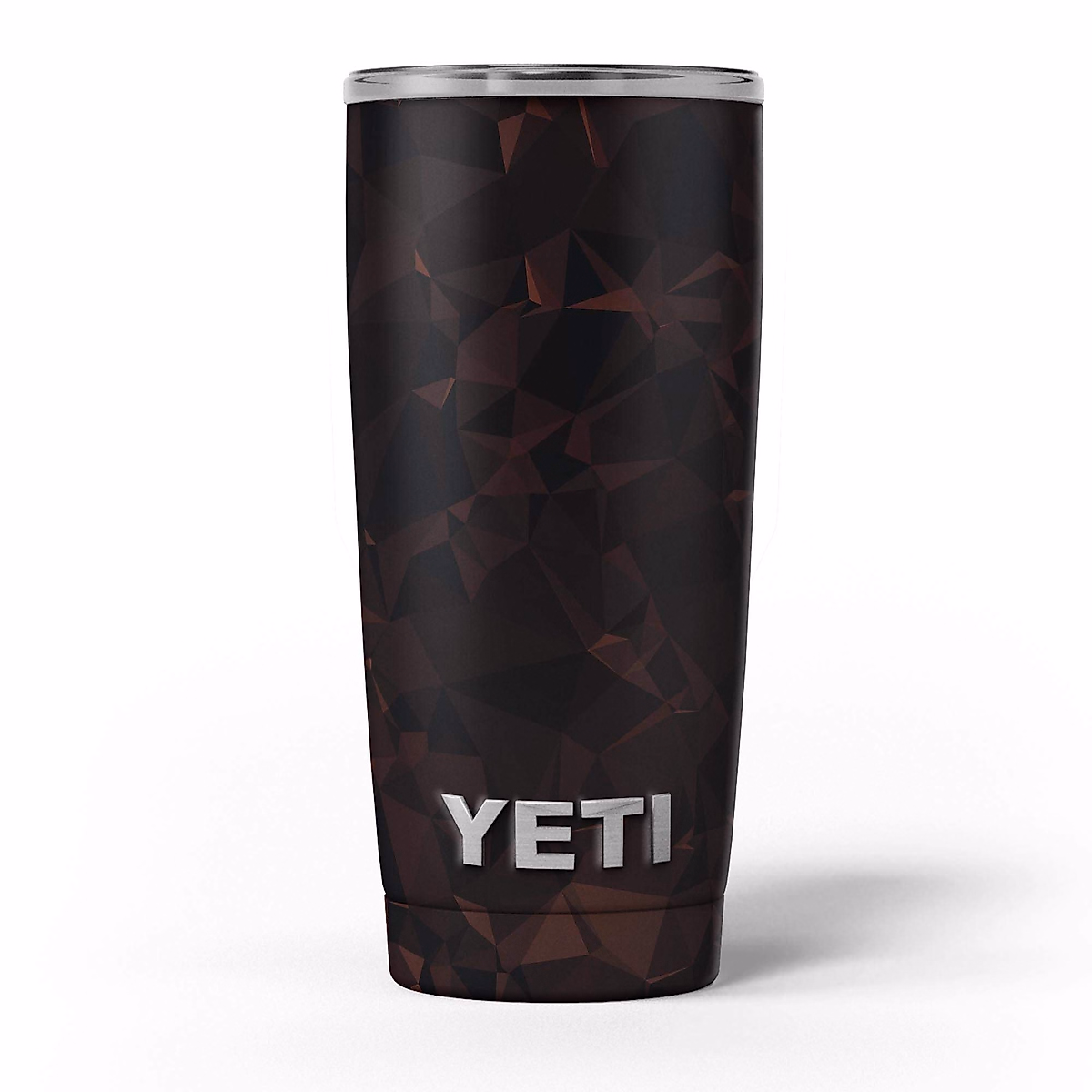 Design Skinz Dark Geometric V1 - Skin Decal Vinyl Wrap Kit Compatible with The Yeti Rambler Cooler Tumbler Cups
