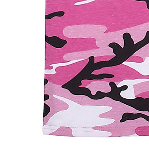 Rothco Kids Camo T-Shirt - Stylish Comfort for Little Explorers, Pink Camo - M