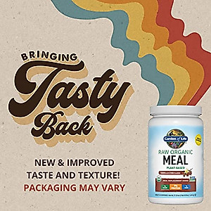 Garden of Life Tasty Organic Vanilla Chai Meal Replacement Shake Vegan 20g Complete Plant Based Protein, Greens, Digestive Enzymes, Pro & Prebiotics for Easy Digestion – Non-GMO Gluten-Free, 2.4 LB