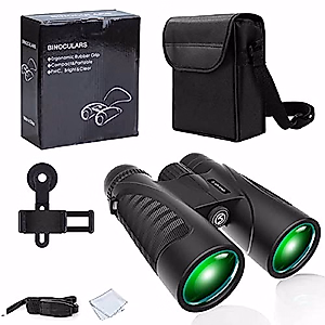 S-shrimp Binoculars 12x42 HD Binoculars for Adults Binoculars for Bird Watching high Power Binoculars Binoculars for Adults Night Vision and Day