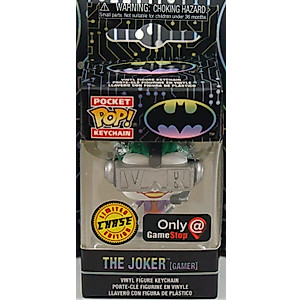 Funko Pocket Pop! Keychain: The Joker Gamer Limited Edition Chase Exclusive