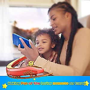 Handheld Game Console for Children Ages 4-12 , Built-in 182 Retro Classic Games 2.5" LCD Screen Portable 8 Bit TV Output Video Game Player Best Birthday Gift for Girls -RED