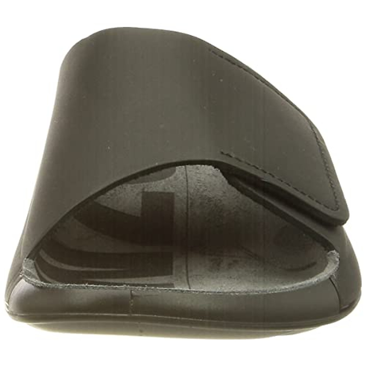 ECCO Women's Cozmo One Band Slide Sandal, Black, 9-9.5